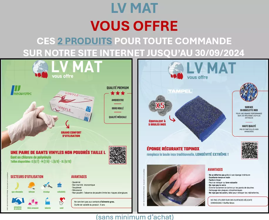 LV MAT - Matériel de nettoyage industriel - Autolaveuse, balayeuse ...